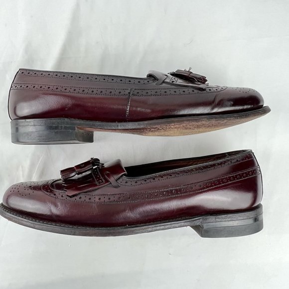 Hanover | Shoes | Hanover Masterflex Mens Leather Loafers Tassel Dress ...
